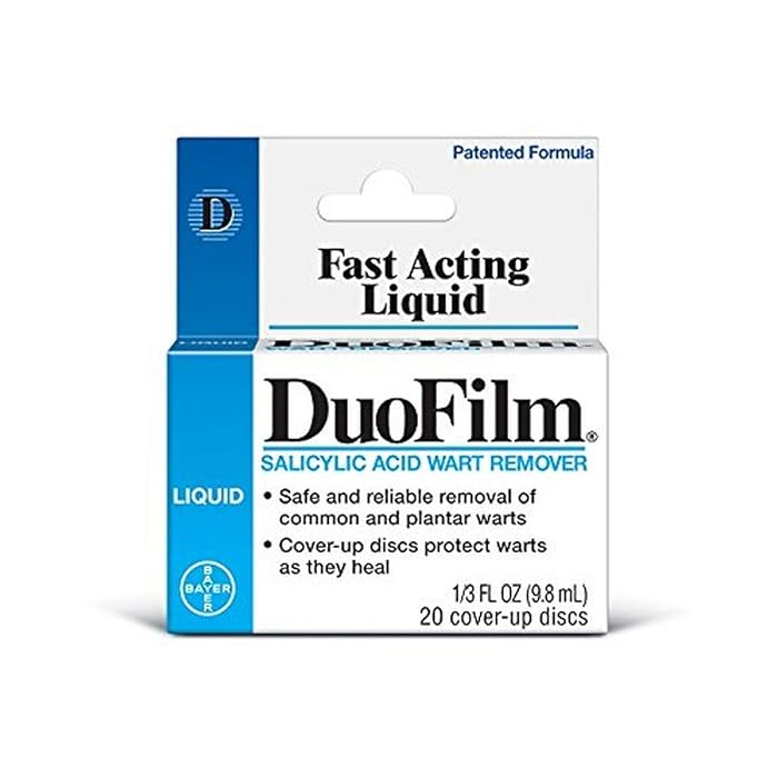 Buy DuoFilm Liquid Wart Remover, 0.33oz // Safe and Reliable Removal of ...