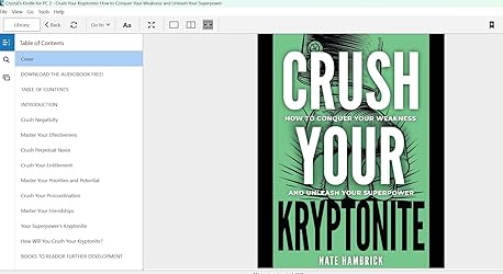 Amazon.com: Crush Your Kryptonite: How to Conquer Your Weakness and ...