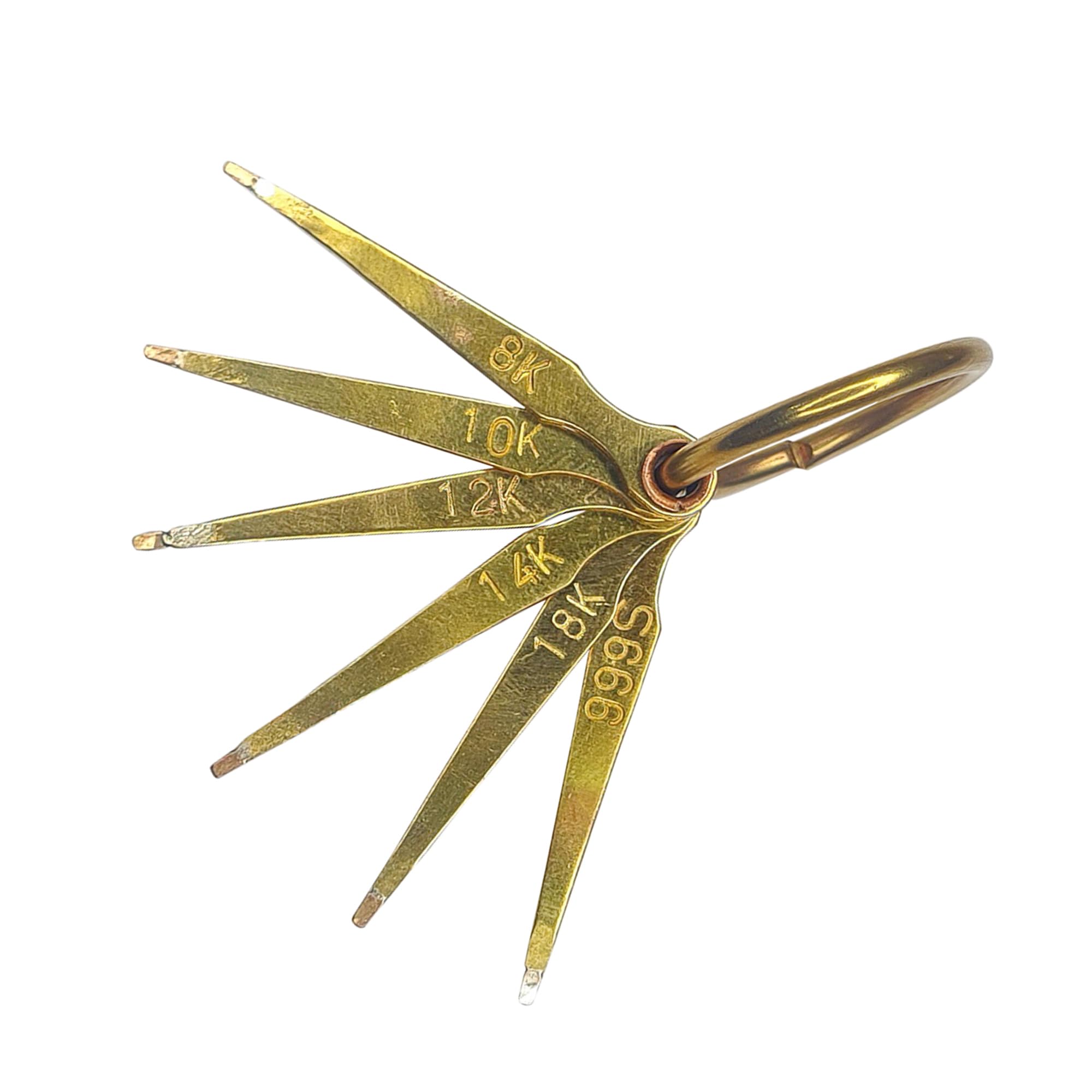 Gold Test Needles Set Of 5 Tes-805.00 X Gold Test Needle Set (5 Pieces ...