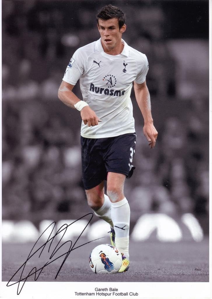 Gareth Bale Signed Autographed A4 Photo Print Poster : Amazon.co.uk ...