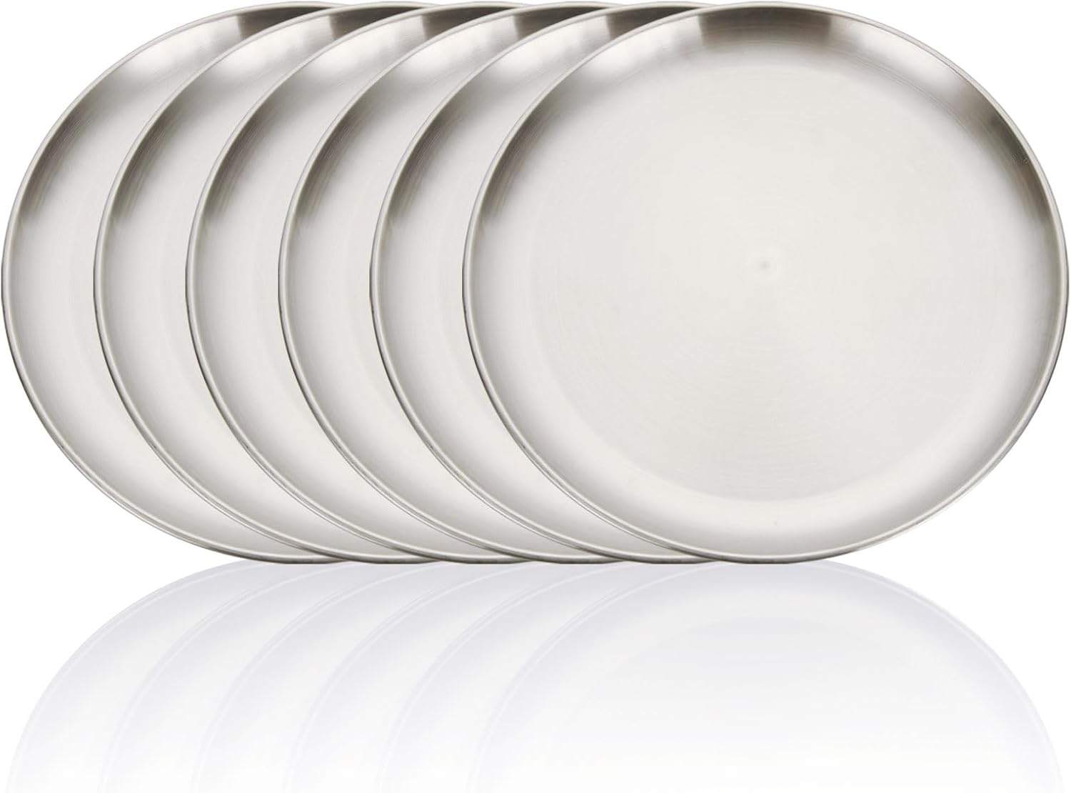 SHUESS 6 pcs Stainless Steel Pizza Oven Trays - 12 Inch Pizza Baking ...
