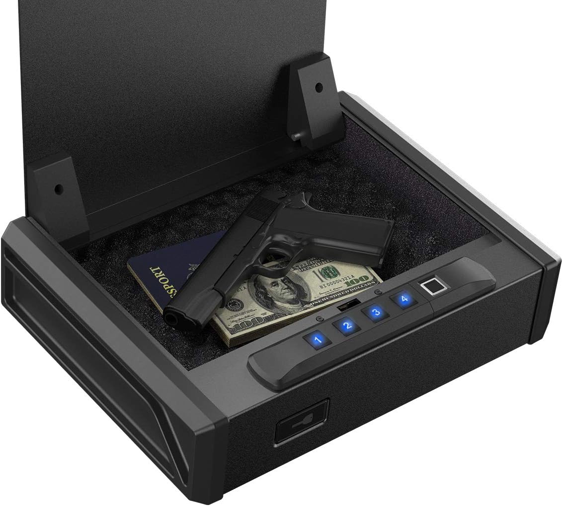 Amazon.com: Tactical45 Handgun Safe - Mountable Pistol Safe Quick ...