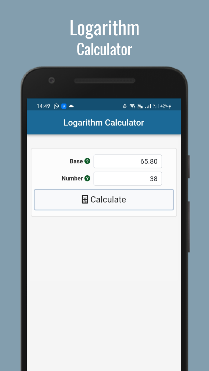 Logarithm Calculator - App on Amazon Appstore