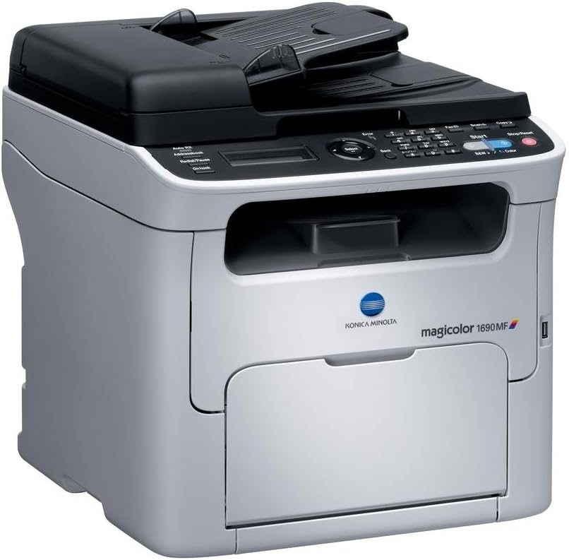 Konica Minolta Magicolor 1690MF-D Multifunction Laser Printer (TC YMC x ...