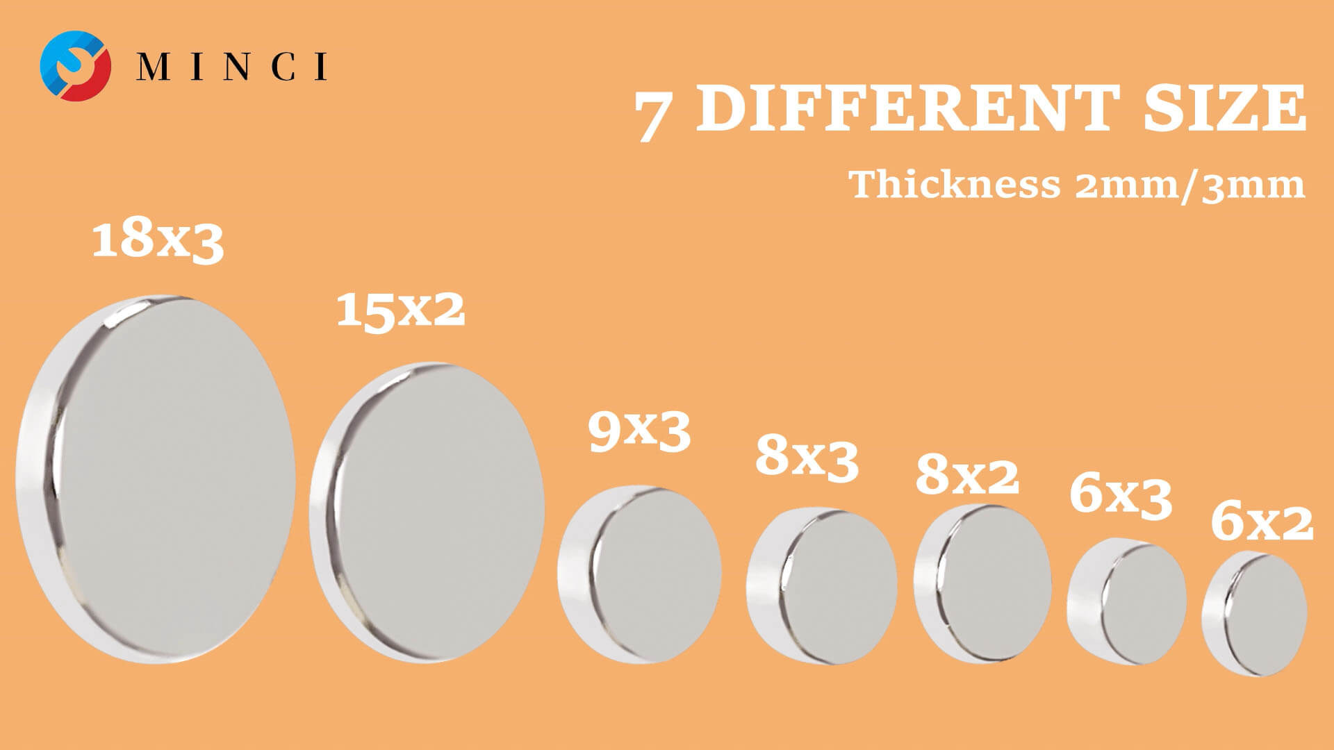 Watch magnets neodymium disc size 15x2/6x2 on Amazon Live