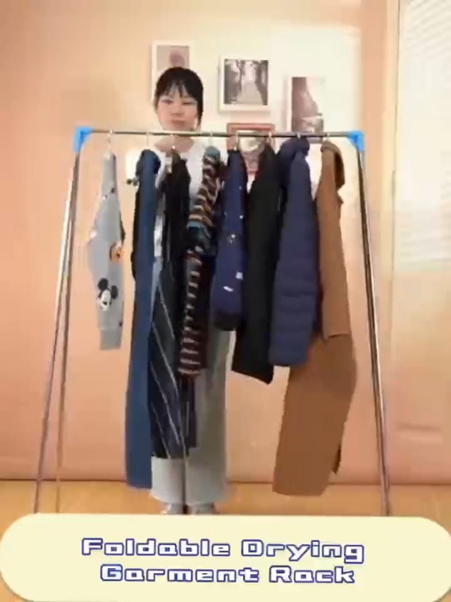 Watch mini clothes drying rack for camping foldable garment rack on ...