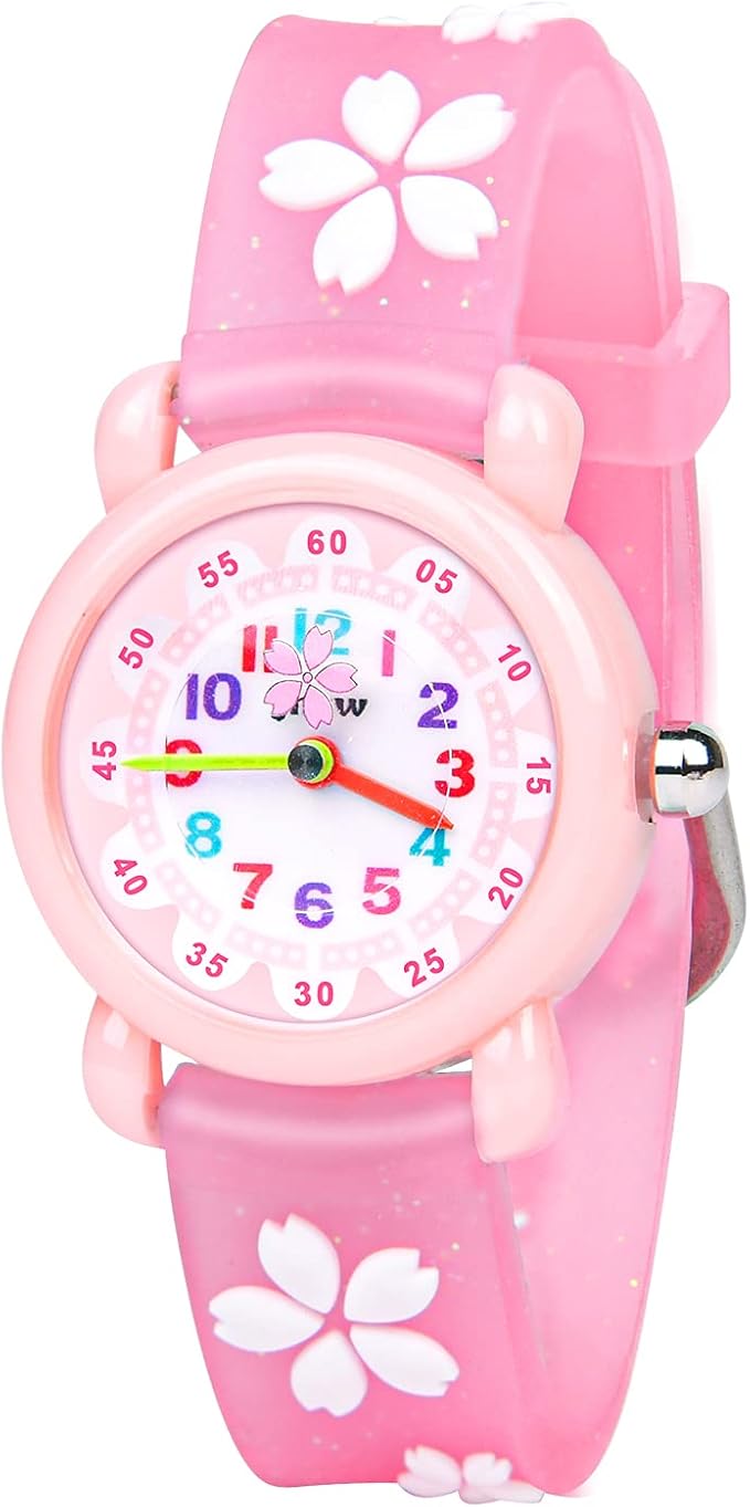 Vicloon Kids Watch, Girls Watch Waterproof 3D Cute Cartoon Toy Silicone ...