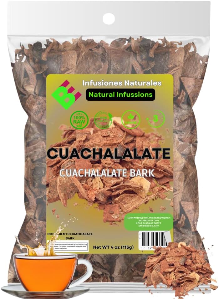 Amazon.com : Cuachalalate Herbal Tea 4 oz-113g. Mexican Cuachalala ...