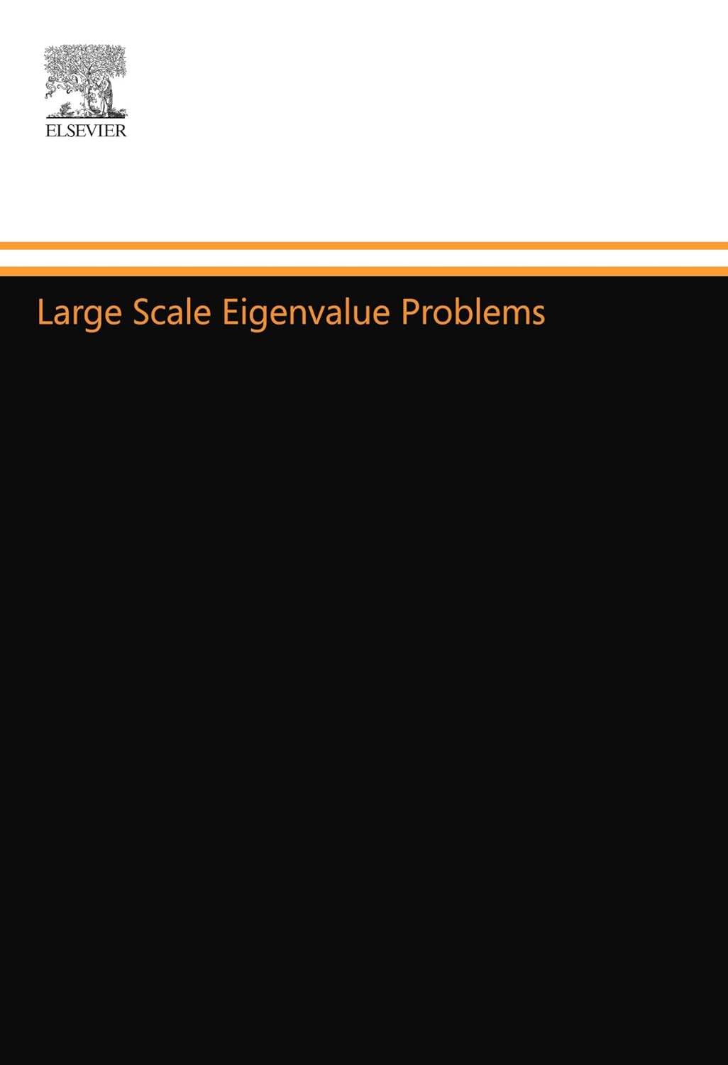 Large Scale Eigenvalue Problems: Cullum, Jane: 9780444556837: Amazon.com: Books