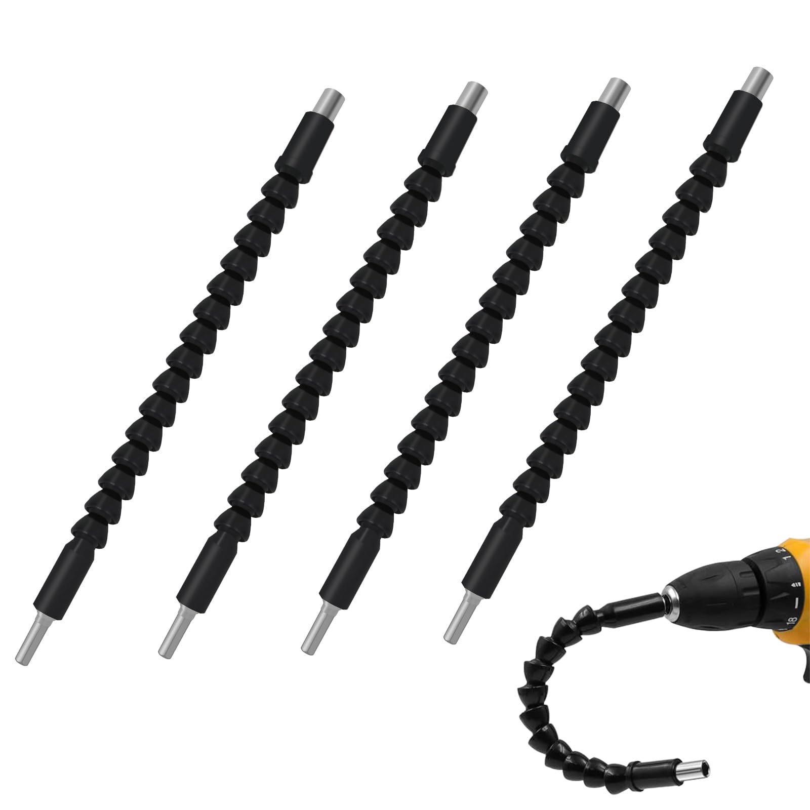 Apex Drill Cordless Screwdriver Flexible Bendable Drill Bit Extension Superbit,Flexible Drill ...