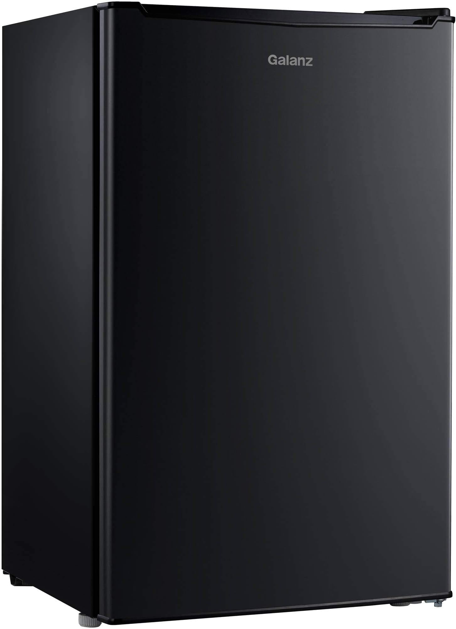 Amazon.com: Galanz 3.5 cu ft Compact Single-Door Refrigerator, Black ...