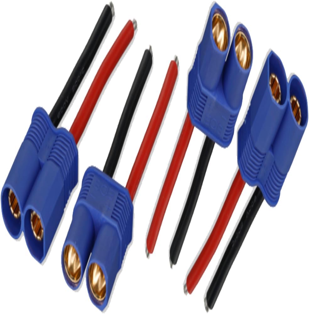 Amazon.com: Yiqigou 2pairs EC8 Gold-Plated Model Airplane Accessories ...