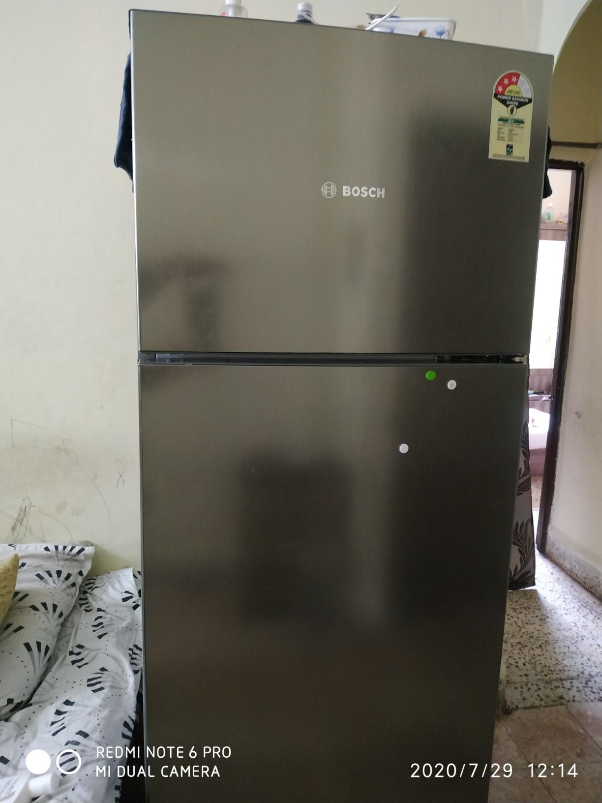 Bosch 401 L 2 Star ( 2019 ) Frost Free Double Door Refrigerator ...