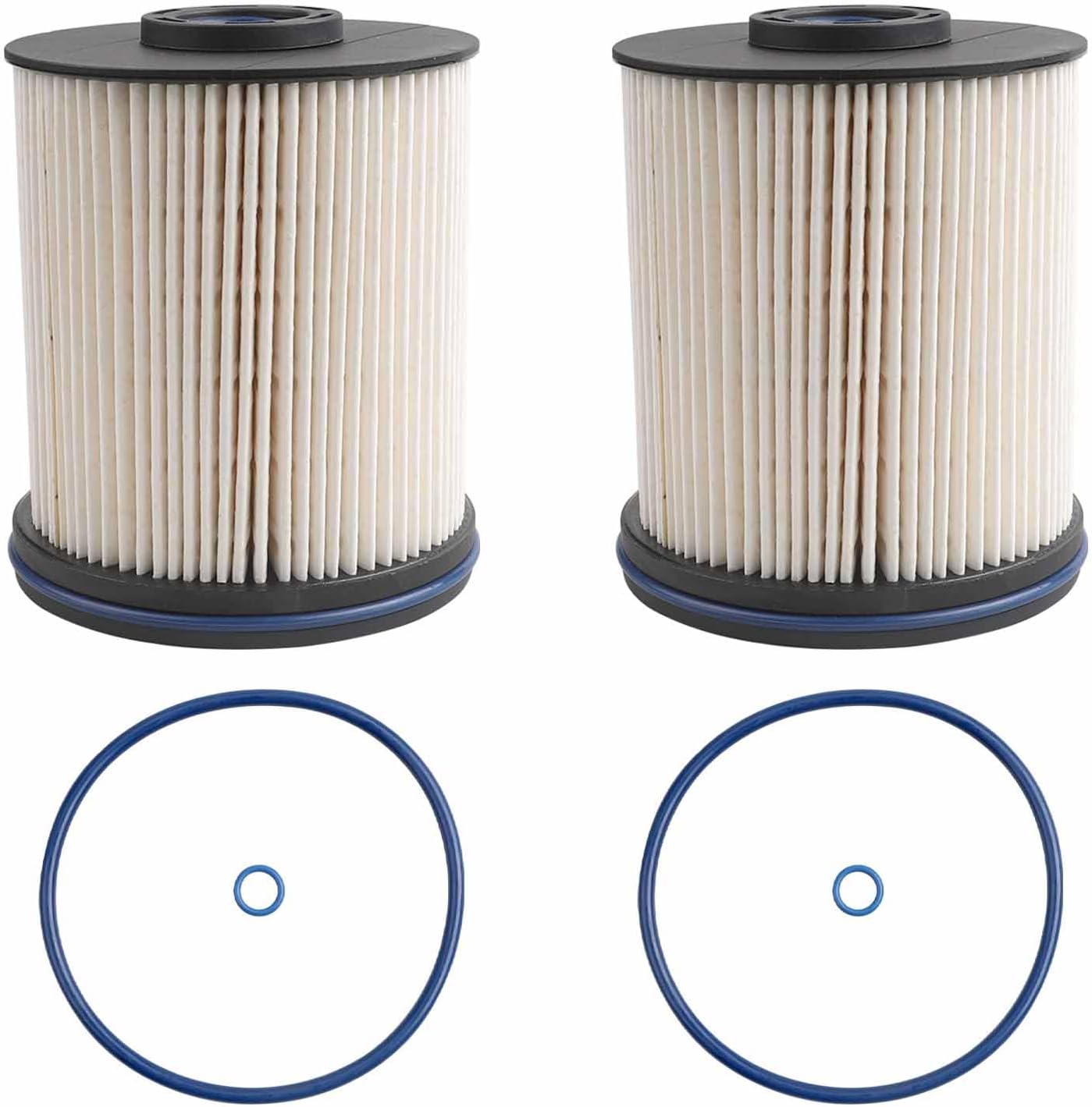 Amazon.com: 6.6 Duramax Fuel Filter (2Pcs) Fits for 2017-2021 Chevy ...
