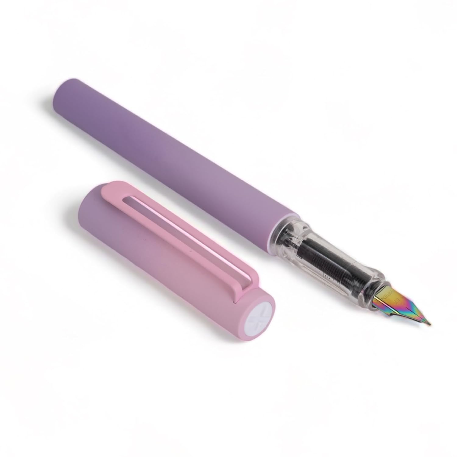 crewtone 20447 Luxury Rubber Finish Acrylic Fountain Pen with Crafted ...