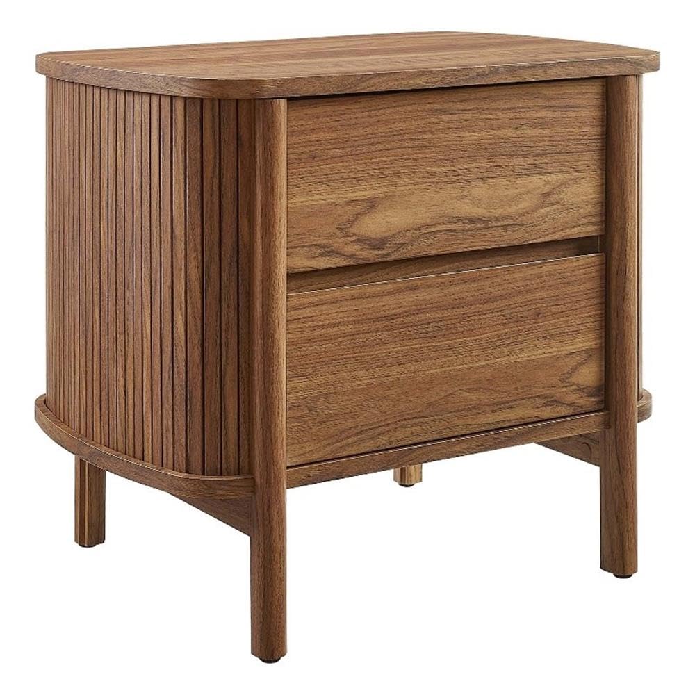 Amazon.com: Modway Cadence Table, Walnut : Home & Kitchen