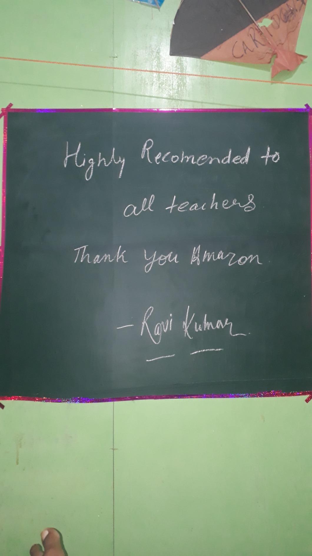 Awestuffs Greenboard Self Adhesive Vinyl Chalkboard Decal Wall Sticker ...