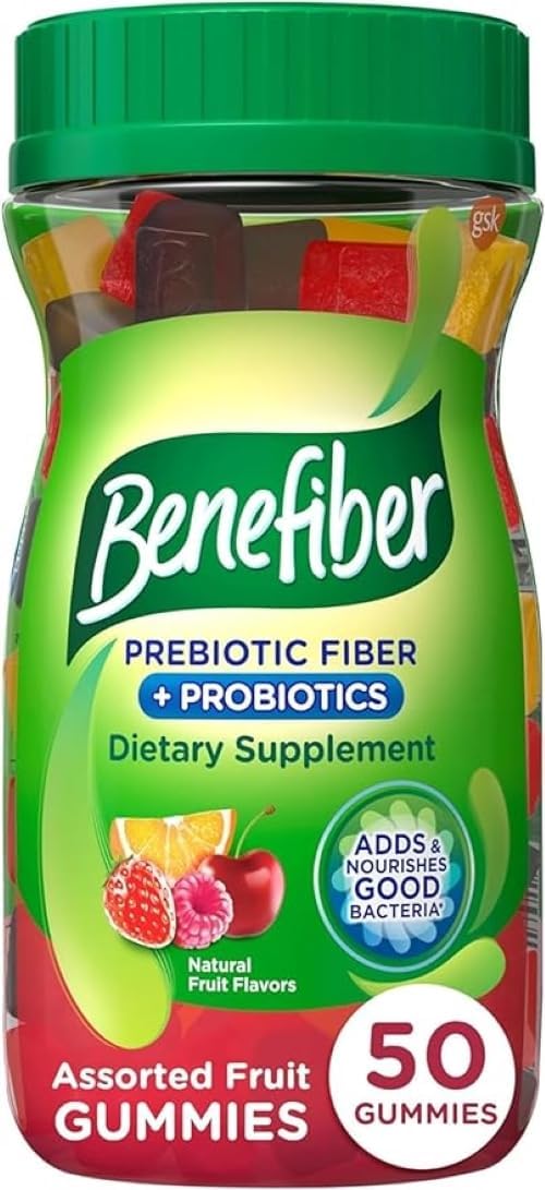Amazon.com: Benefiber Prebiotic Fiber Supplement Gummies with ...