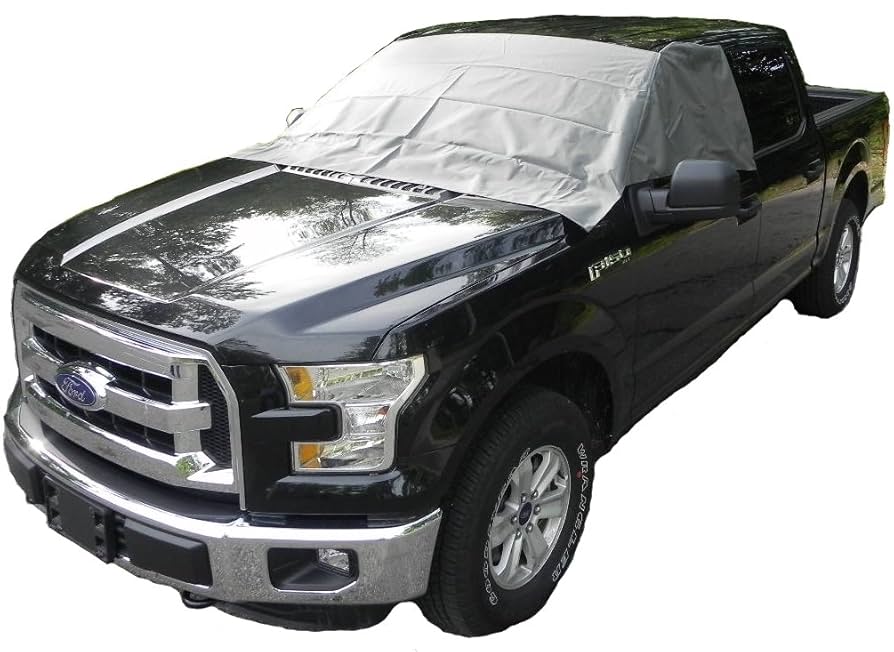 Ice Protection Windshield Cover Windshield Snow Cover With Side Mirrors ...
