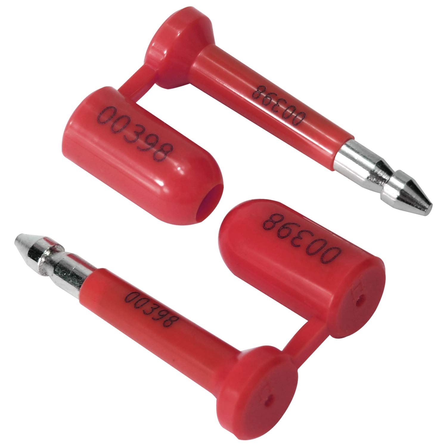 High Security Container Bolt Seals Numbered ISO Certified 10-Pack High ...