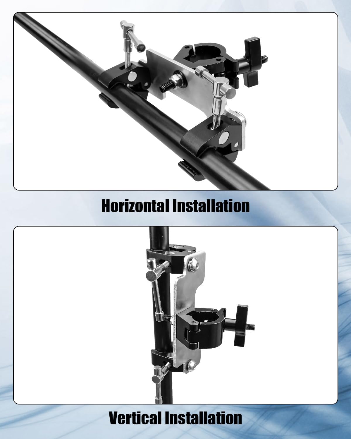 Snapklik.com : Portable Heavy Duty Metal Mounting Kit Compatible