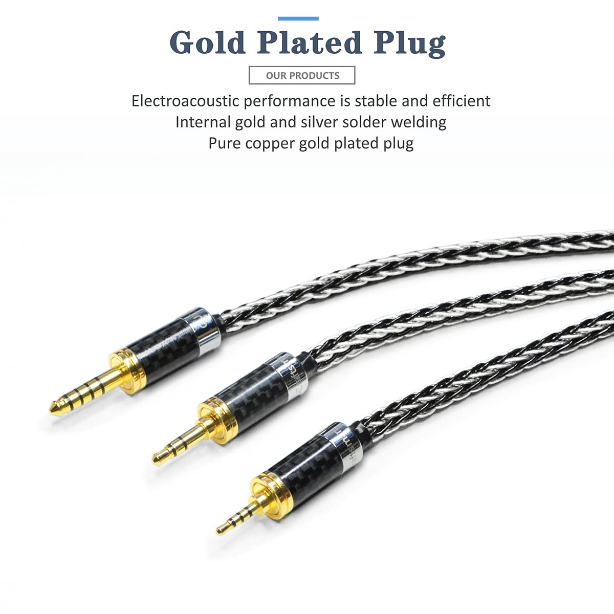 3.5 To 4.4mm Adapter GOWENIC 4.4mm Balanced Male To 3.5mm Stereo Female ...