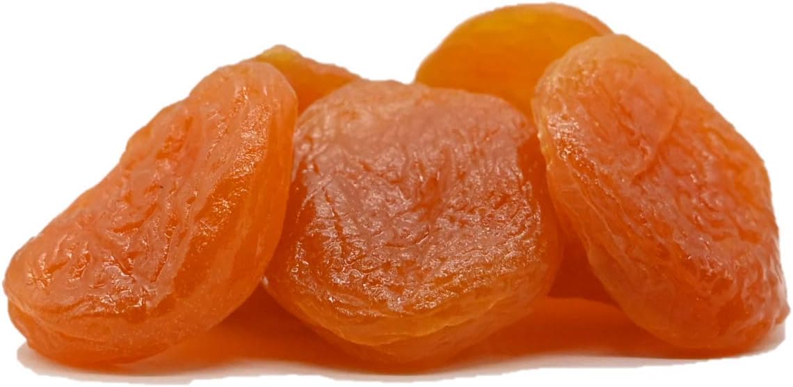 Amazon.com : Jumbo Dried Apricots, Turkish Apricots, Natural Sun- Dried ...