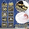 Amazon.com: Large 50th Sign Cutouts Banner 50th Anniversary Decoration ...
