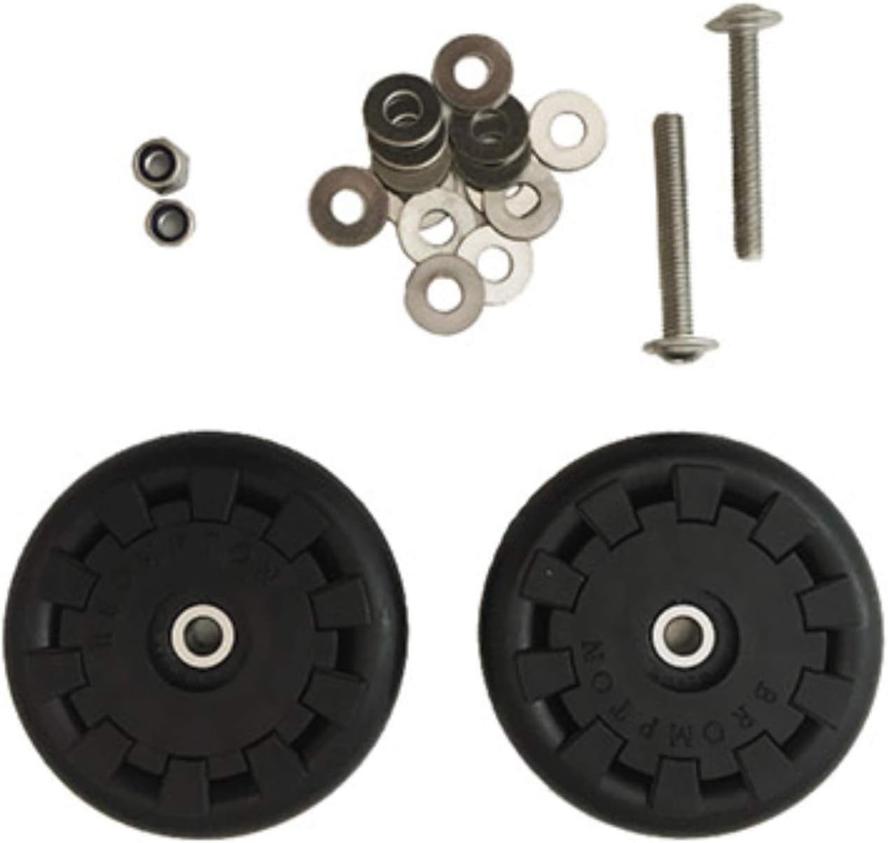 Brompton Eazy Wheel Rollers Kit - 5mm Holes - Easy Wheels : Amazon.co ...