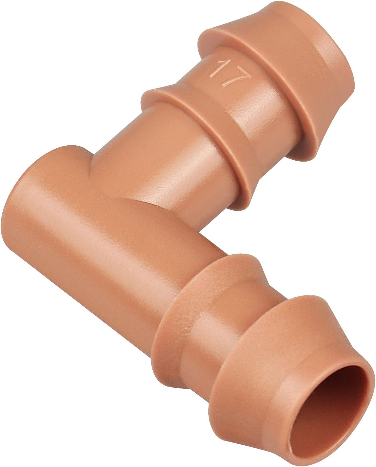Amazon.com: Rain Bird BE50/4PK Drip Irrigation 1/2" Barbed Elbow ...