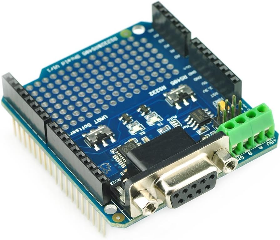 Amazon.com: DIYables L293D Motor Shield for DC Motor Stepper Motor with ...