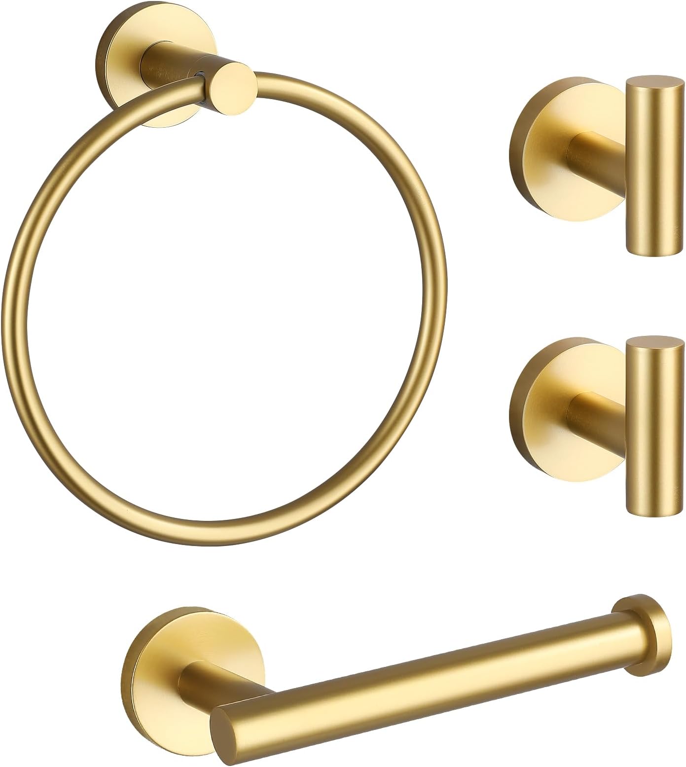 Amazon.com: HouseAid Towel Ring and Toilet Paper Holder Set 2 Pieces ...