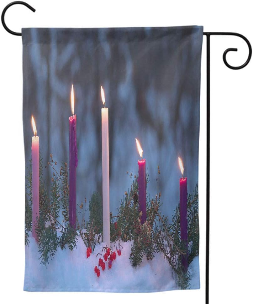Amazon.com : Christmas Flag Love Garden Flag Outdoor Flag Advent ...