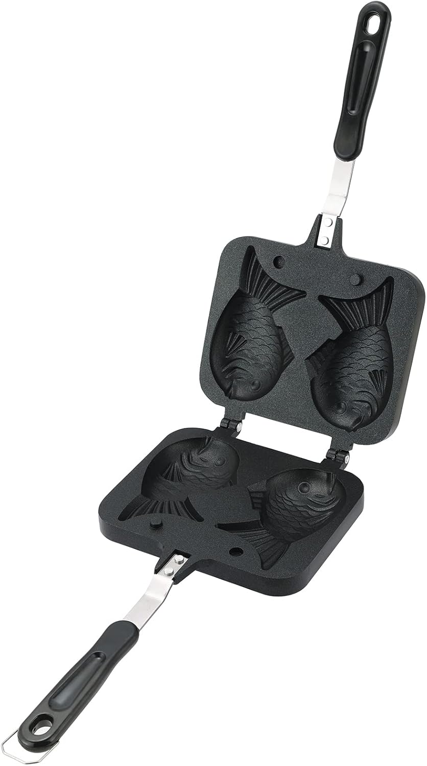 Amazon.com: AMGSH Taiyaki Fish Shape Cake Pan Waffle Cake Maker Pan ...