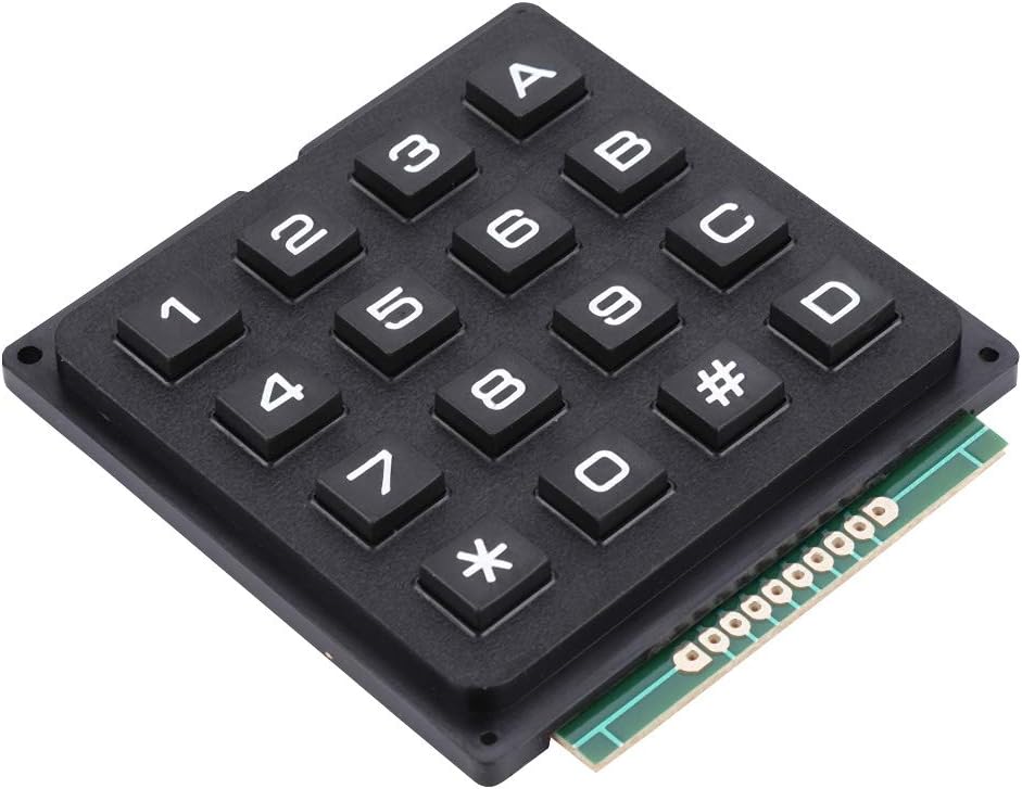 Amazon.com: Wendry Numeric Keypad, Keyboard Modules with 16 Keys 4x4 ...