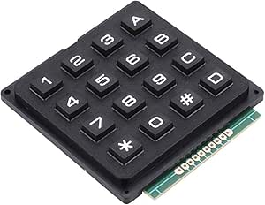 Amazon.co.jp: Keypad Module Button for Single Chip Microcontroller 16 ...