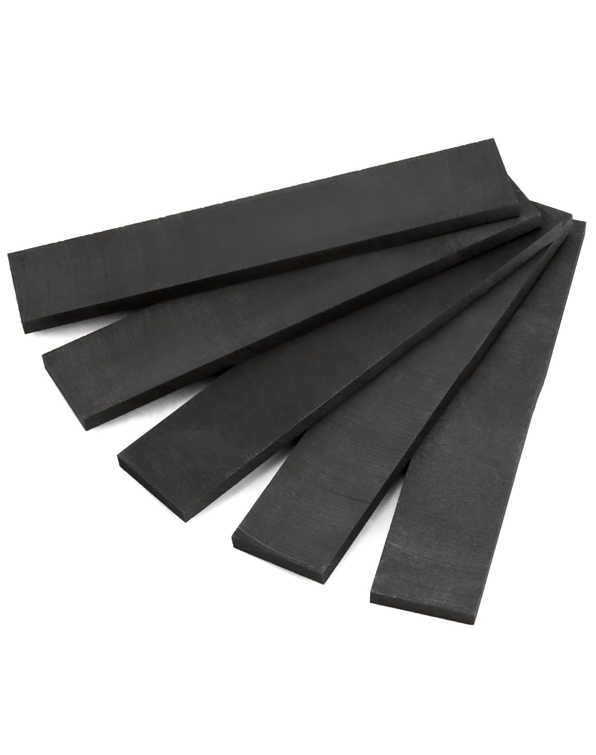 QWORK Pure Graphite Electrode Plate Sheet, 5 Pcs Rectangle Electrode ...