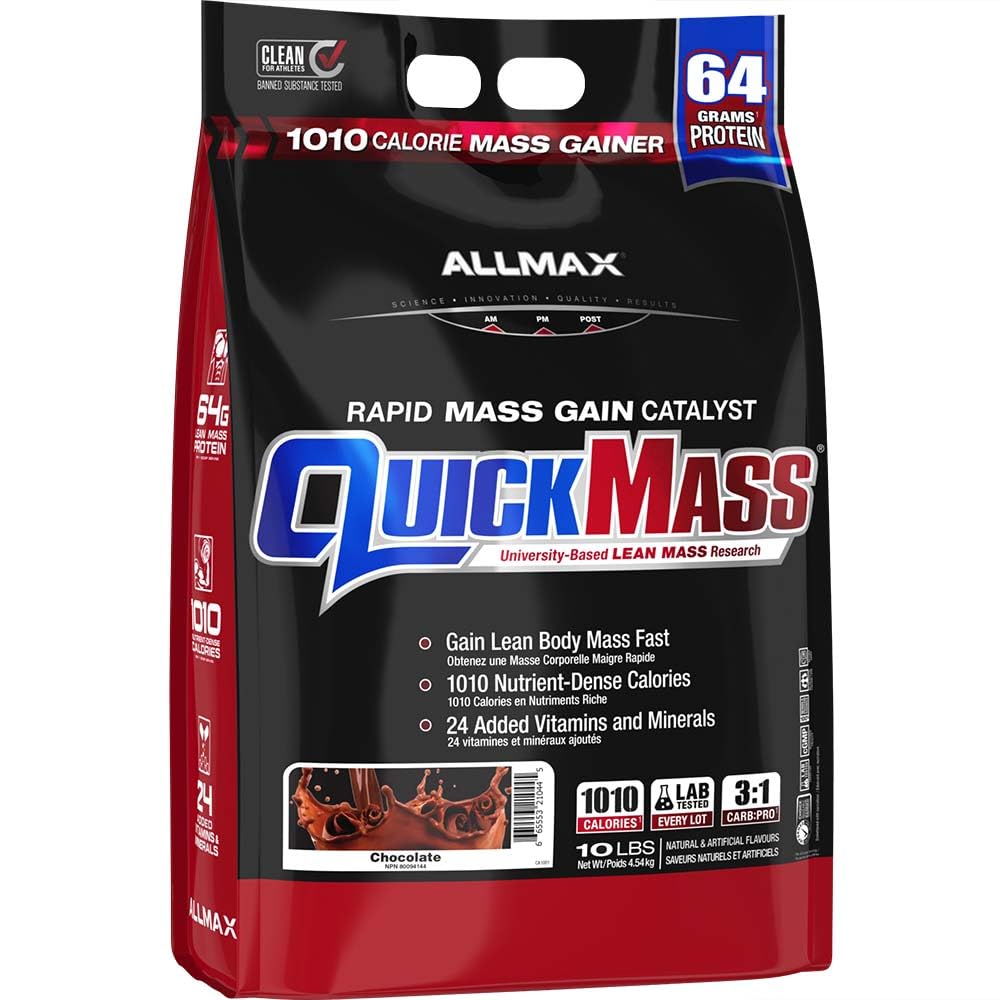 ALLMAX Nutrition - QUICKMASS - Weight Gainer & Rapid Gain Catalyst ...