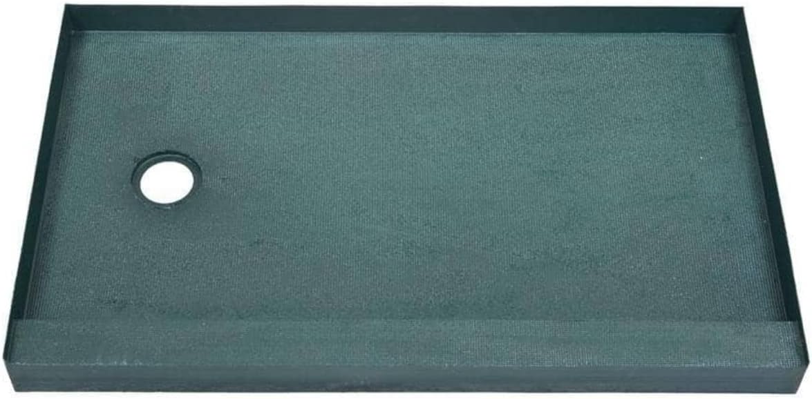 DreamLine 36 in. D x 60 in. W x 75 5/8 in. H Left Drain Acrylic Shower ...