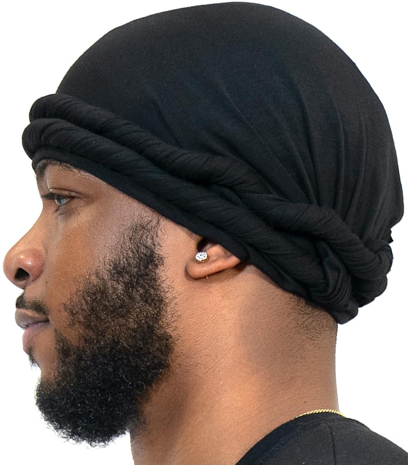 Veeta Superior Halo Turban Silk Satin Lined Head Wrap, Pre-Tied Turban ...