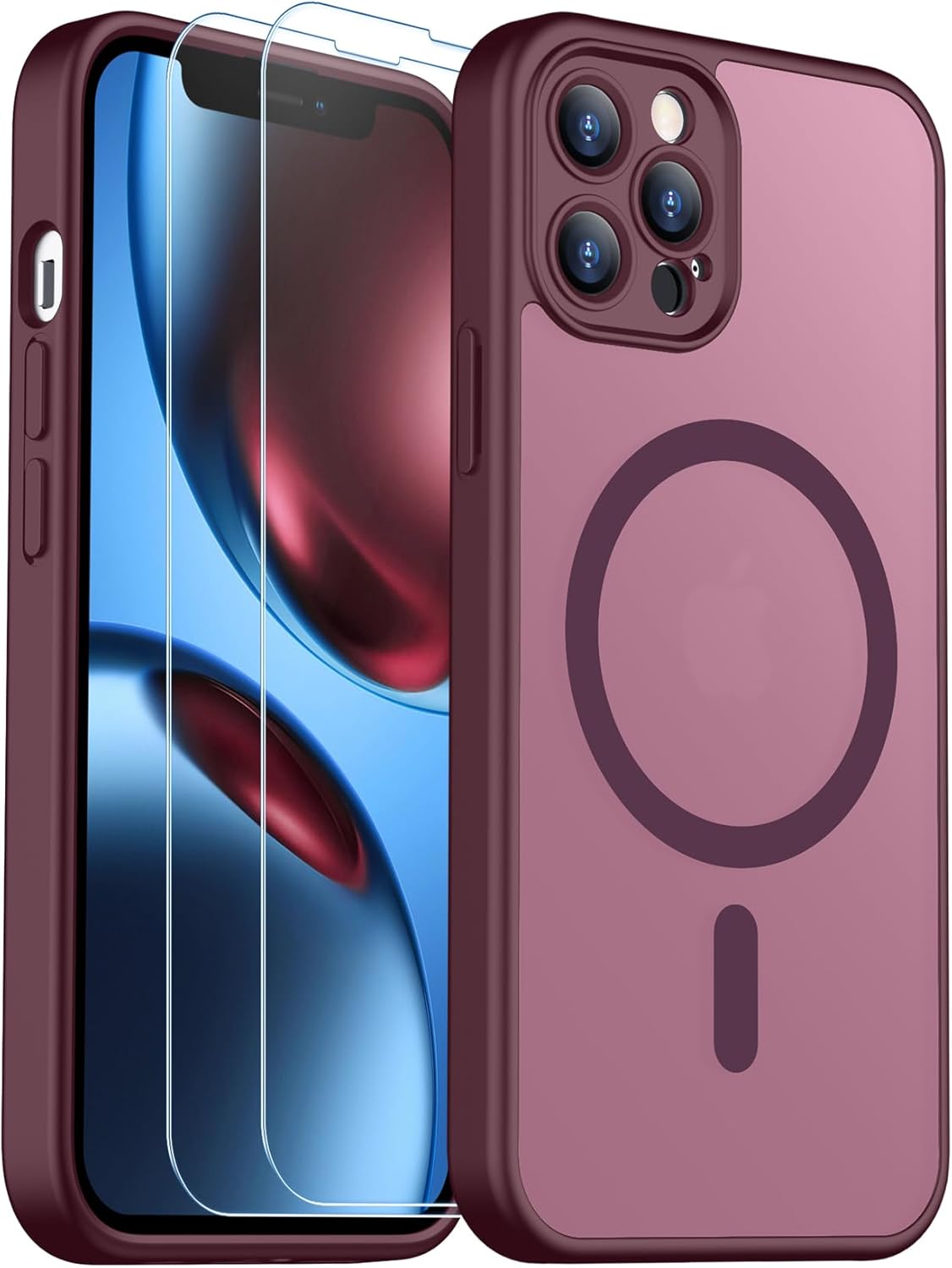 Amazon.com: SPIDERCASE Designed for iPhone 12 Pro Max Case, Magnetic ...