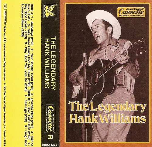 Hank Williams - The Legendary Hank Williams - Amazon.com Music