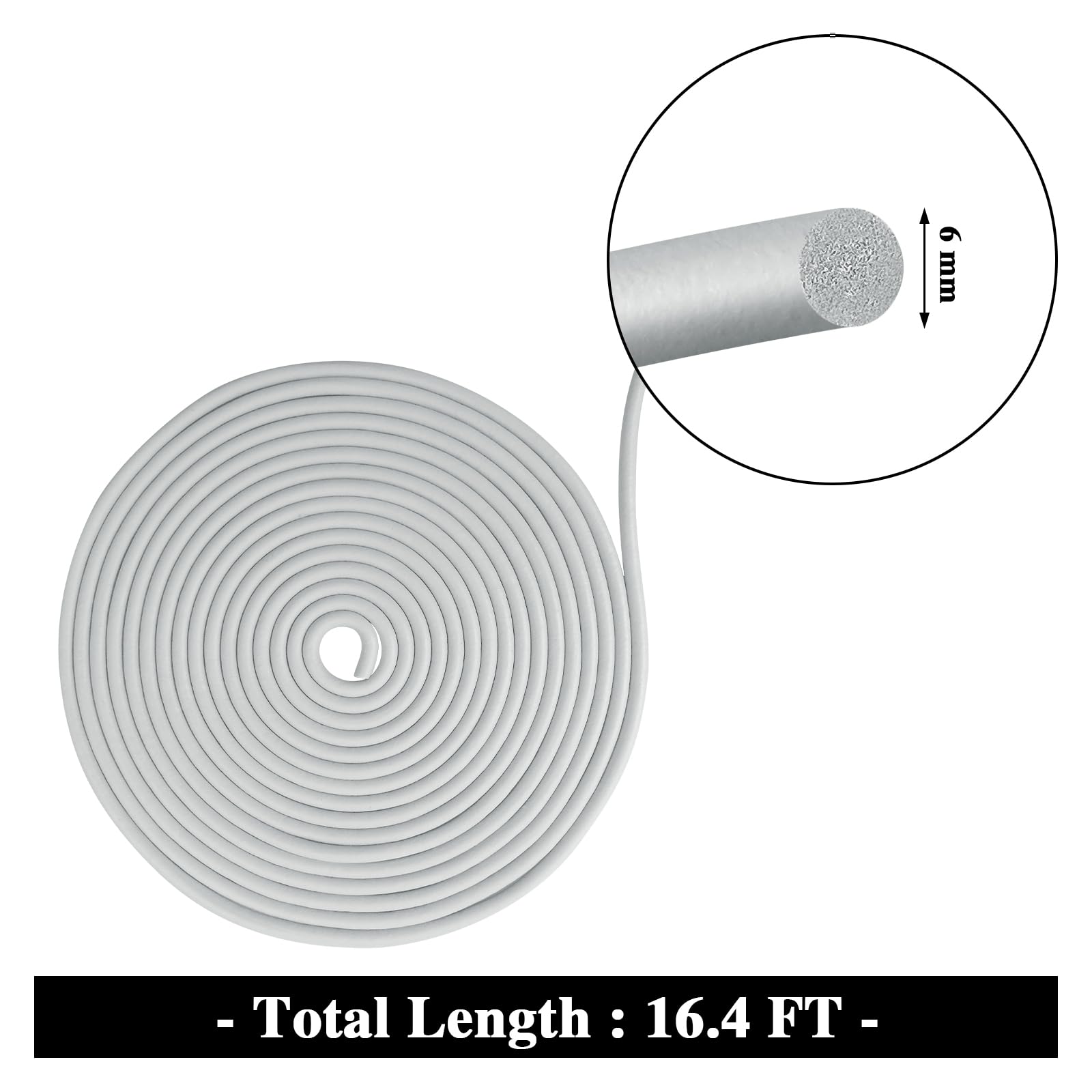 Snapklik.com : Backer Rod Foam Gap And Crack Filler For Wall Concrete ...