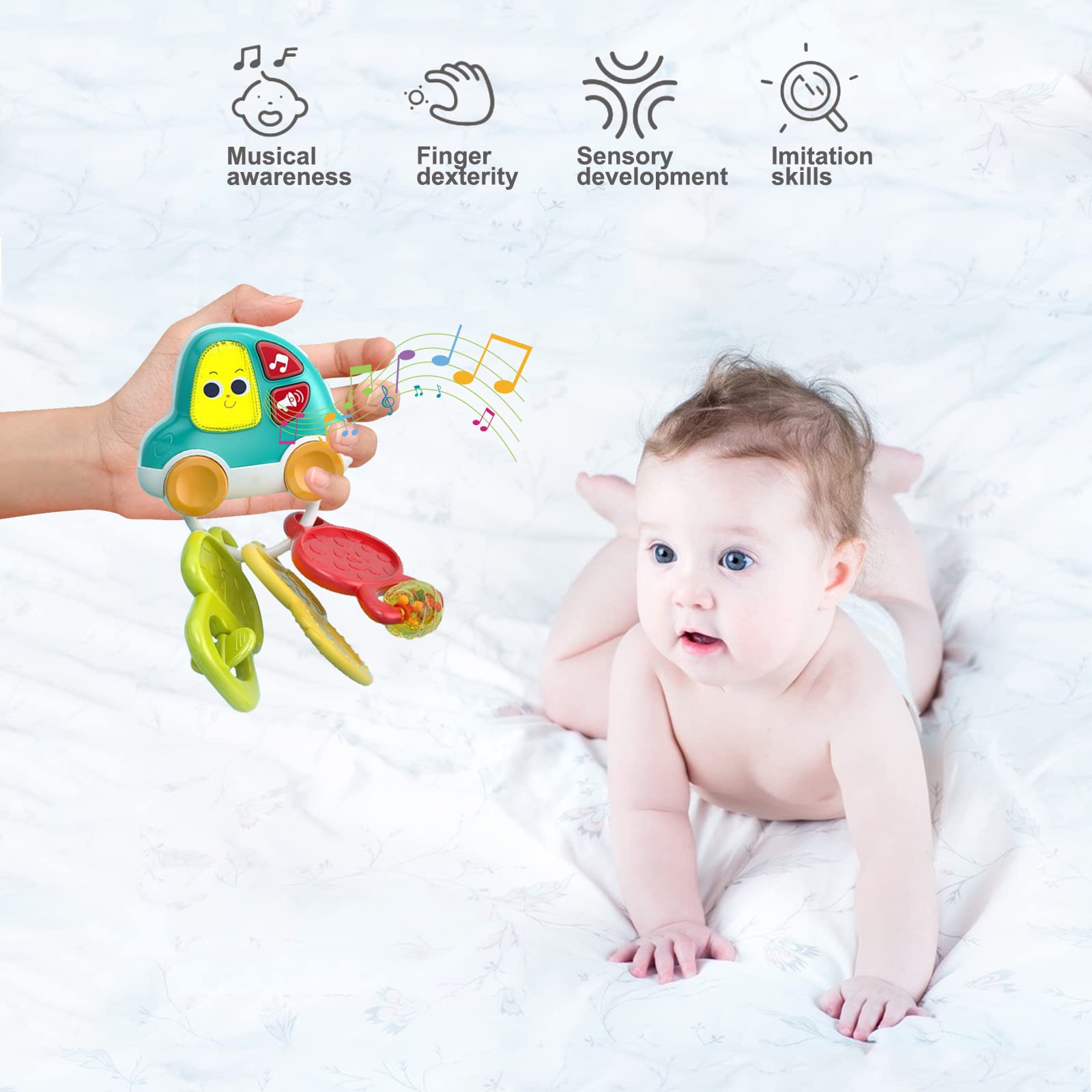 M Cg Die - P Toy RATTLE WITH BOW Baby (A59) ￡0.99 thenationalherald.com