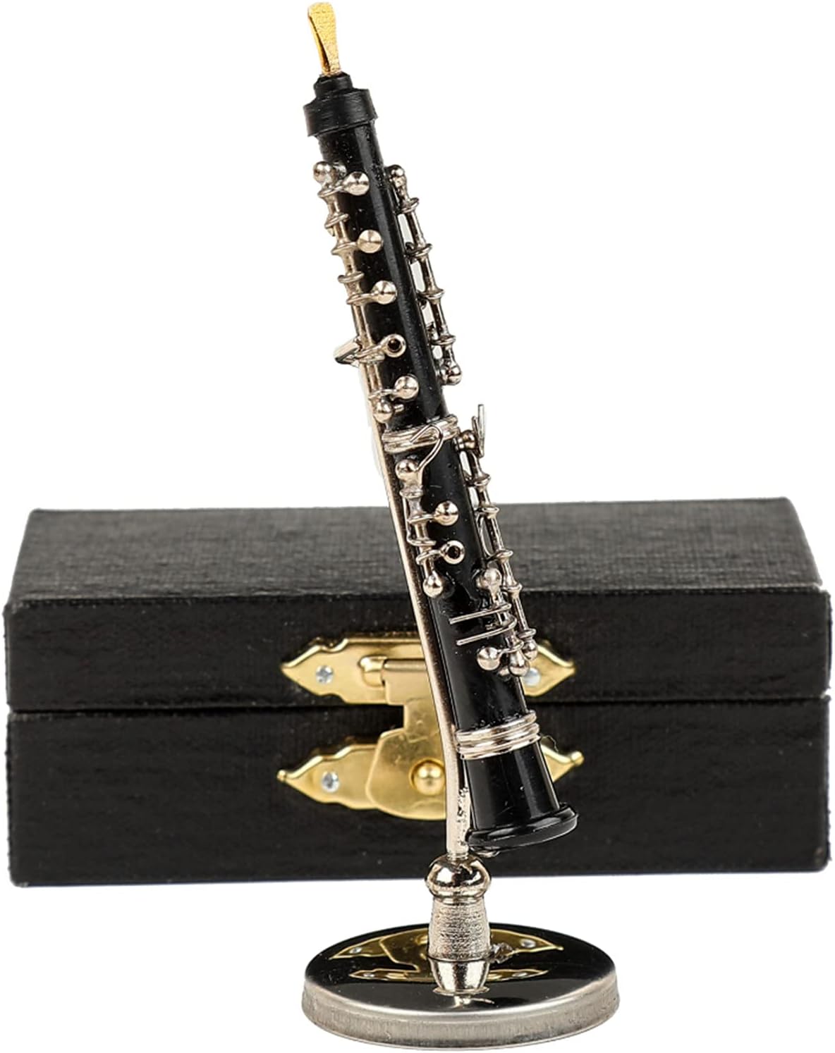 Amazon.com - Black Oboe w Case Stand Miniature Musical Instrument ...