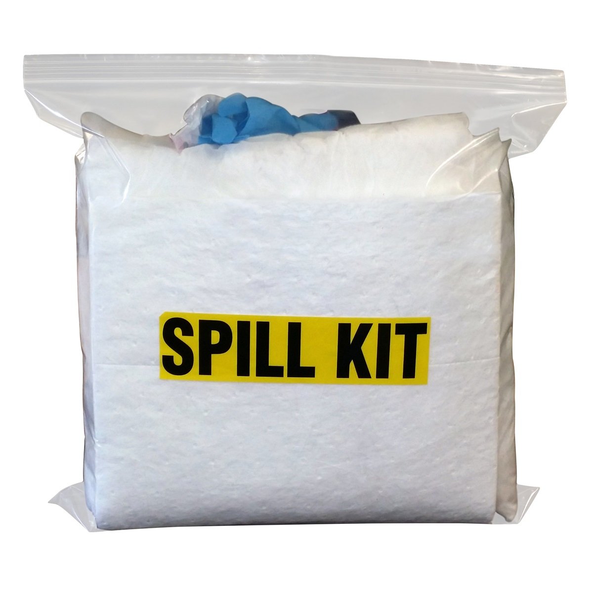 CleanUp Stuff Spill Response Kit Oil Only Poly Bag: Amazon.com ...
