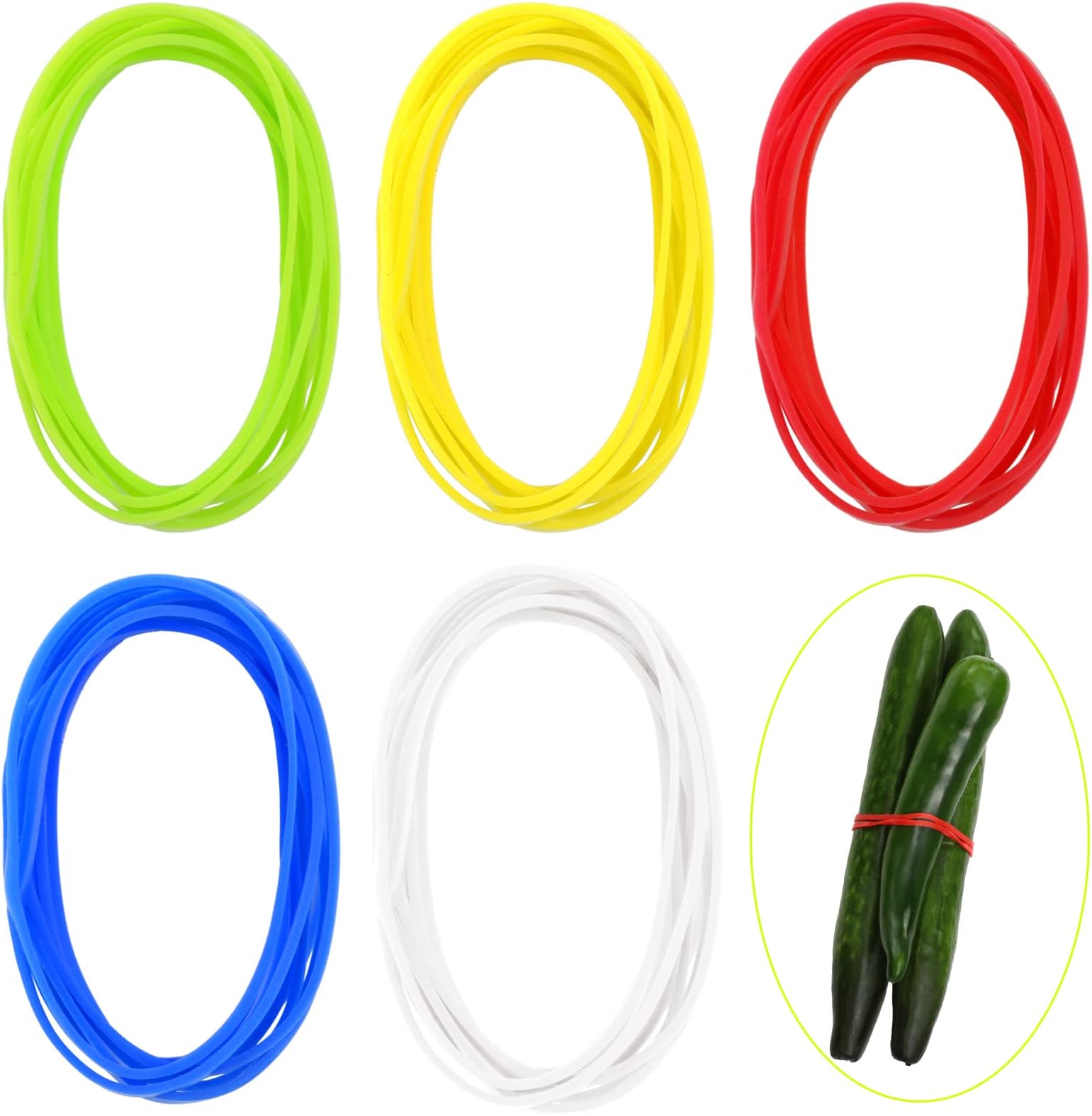 Amazon.com: Architec Stretch Cooking Band, 2-Inch, Package 25, Assorted ...