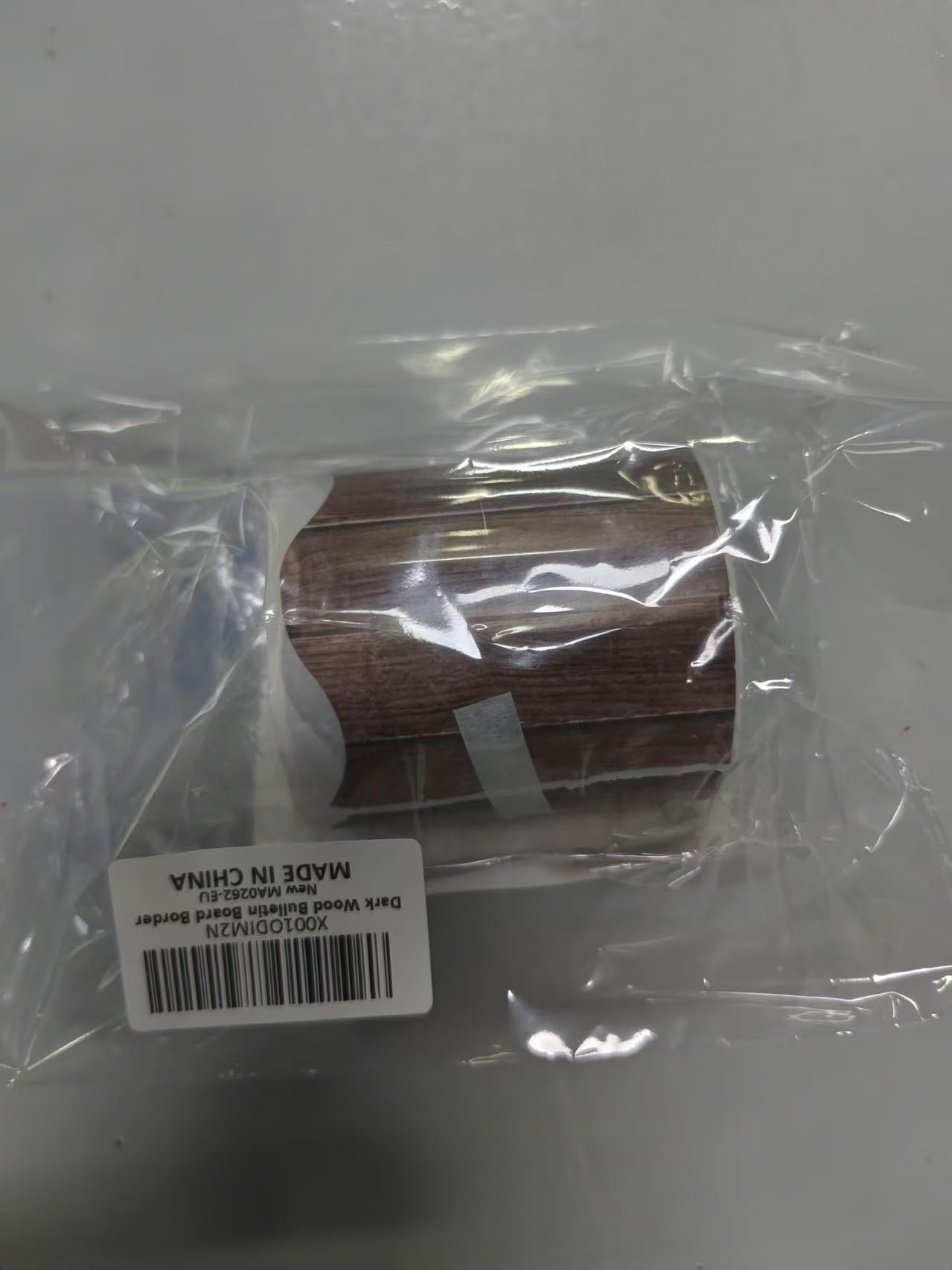 66 Ft Dark Wood Bulletin Board Border Rustic Bulletin Board ...