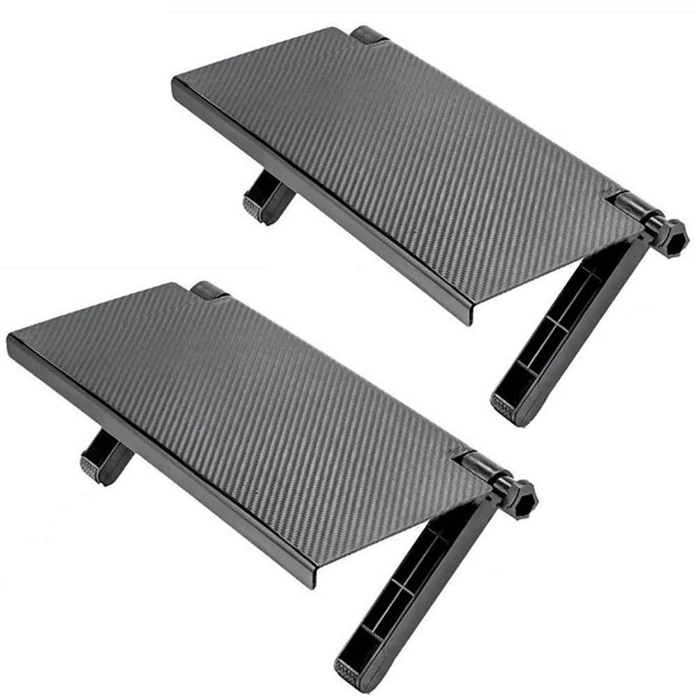 BloFloWorl 2 PCS TV Top Shelf for Cable Box Wall Mounted Screen Stand ...
