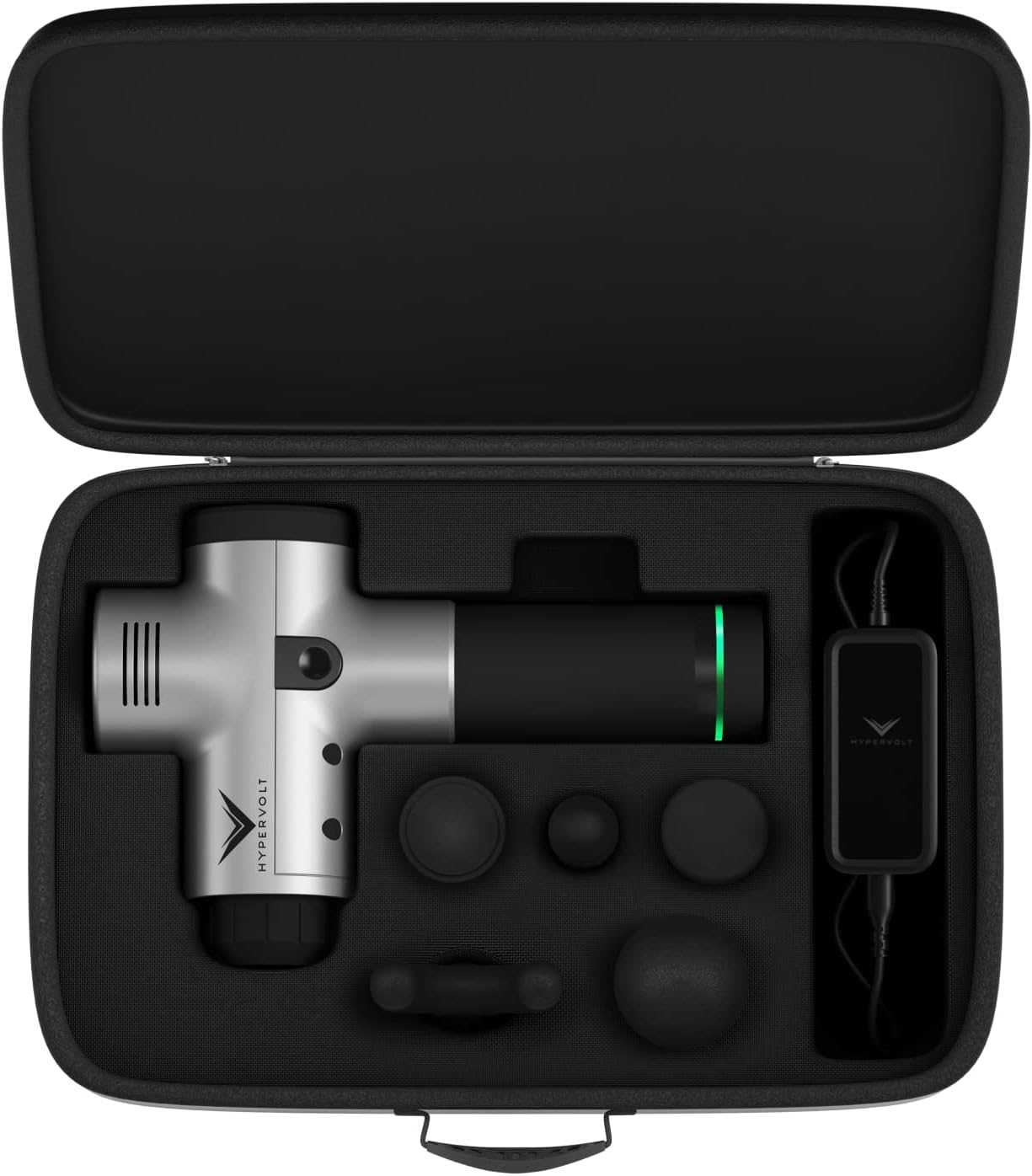 Hypervolt Bluetooth con tecnología Quiet Glide – Pistola de masaje de percusión de mano 3 ...